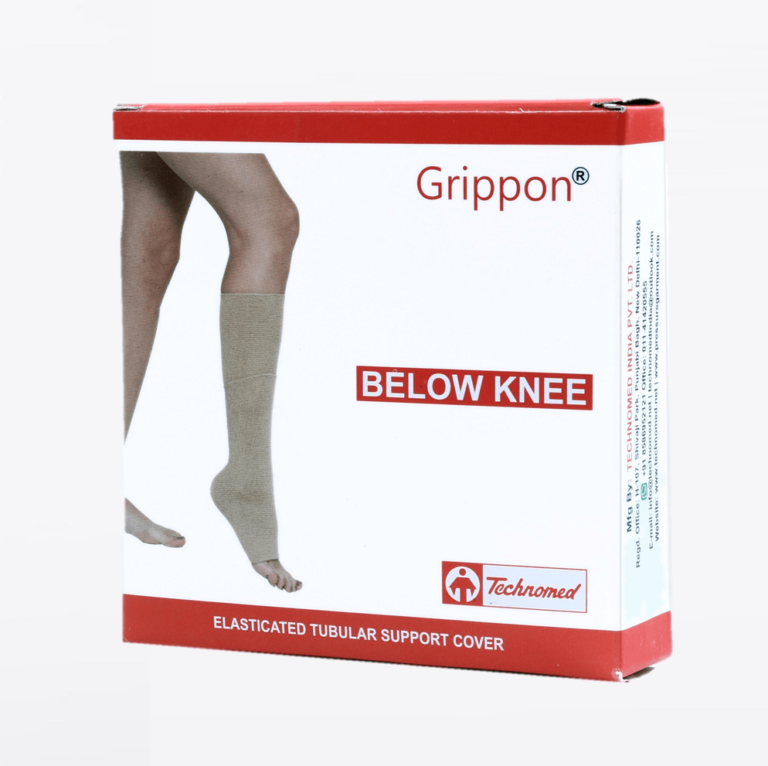 Grippon Tubular Support Below Knee – Technomed (India) Private Limited